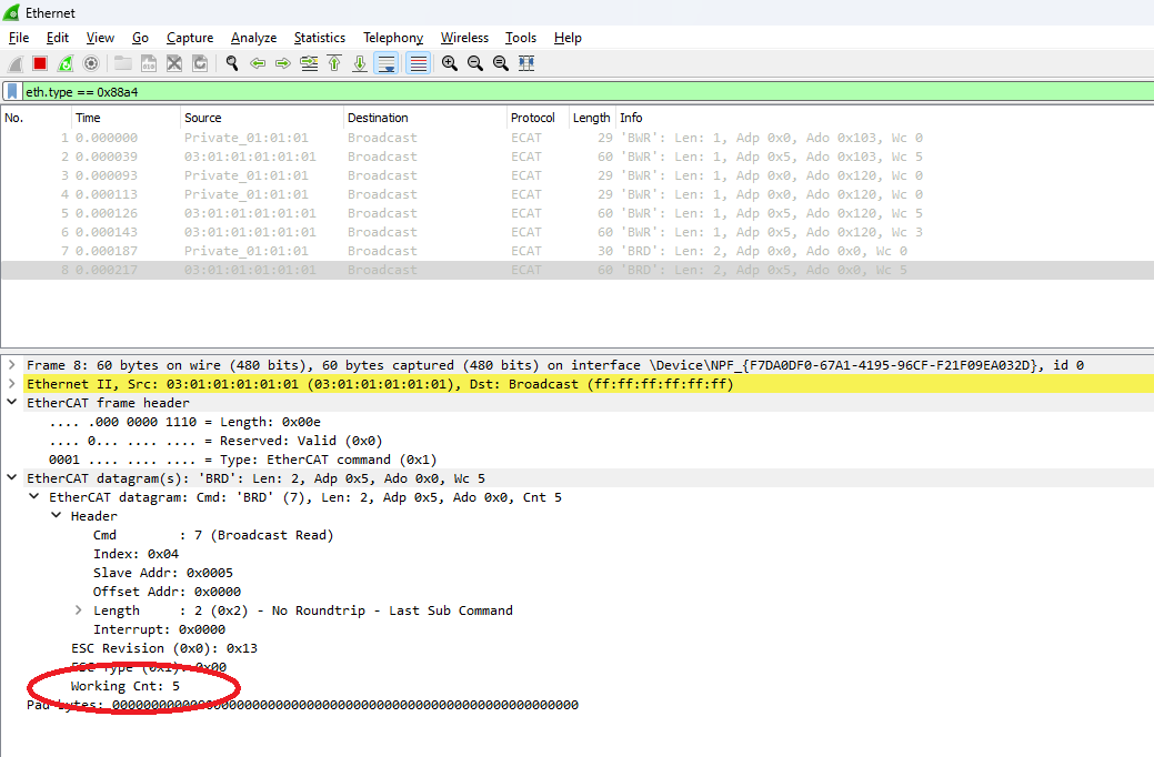 SOEM + Windows - Winpcap is receiving frames that were transmitted · Issue #646 ...