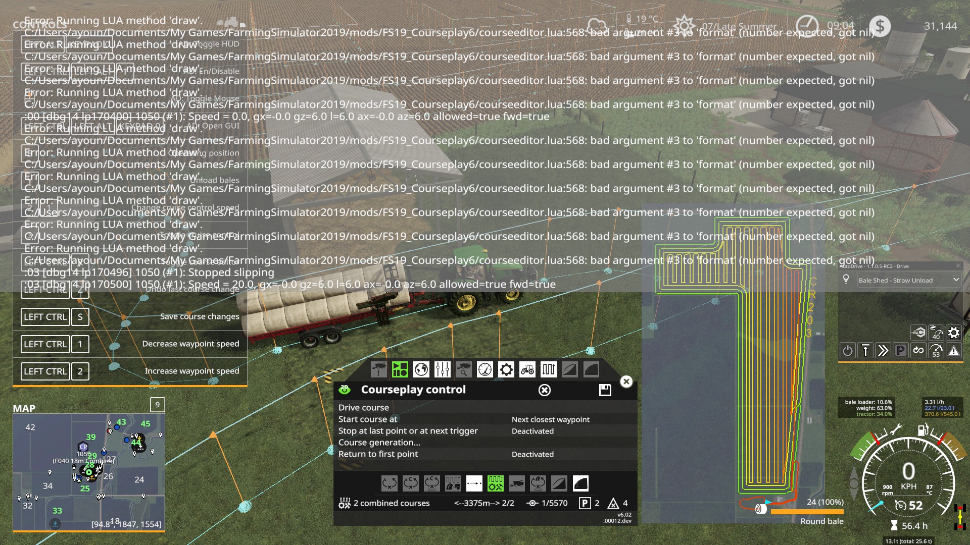 Error: Running LUA method 'draw' from the editor when saving · Issue #4955 · Courseplay ...