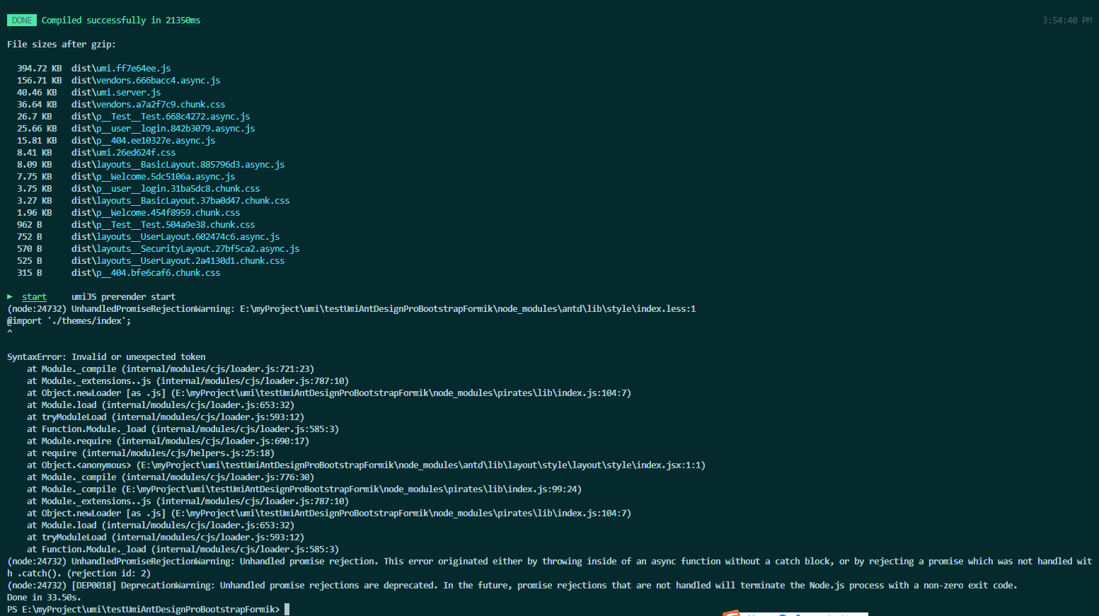 使用官方插件@umijs/plugin-prerender遇到的问题 · Issue #3226 · umijs/umi · GitHub