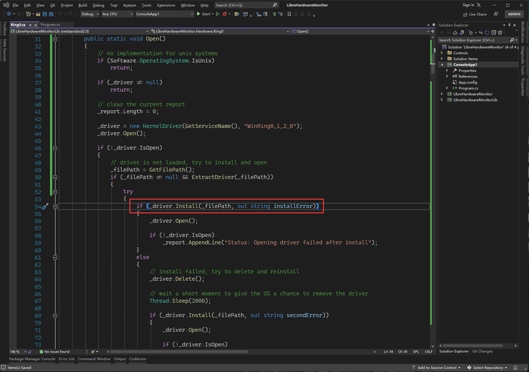 Can LibreHardwareMonitorLib target .NET Standard2.0 to .Net Framework 4 ...