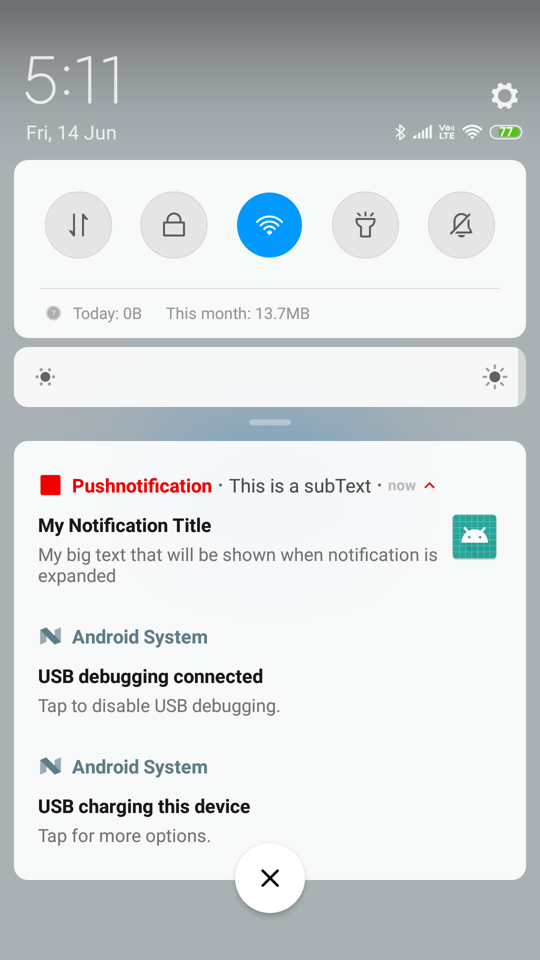 PopUp Banner is not openning up on android · Issue #1088 · zo0r/react-native-push-notification ...