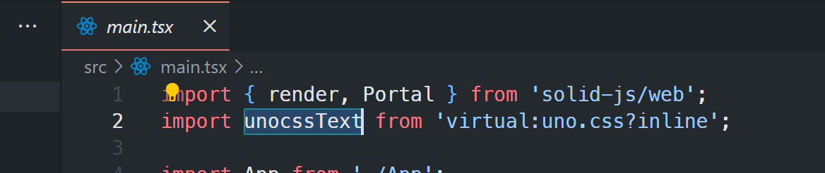 the default export and sideEffects of `virtual:uno.css?inline` · Issue #2533 · unocss/unocss ...