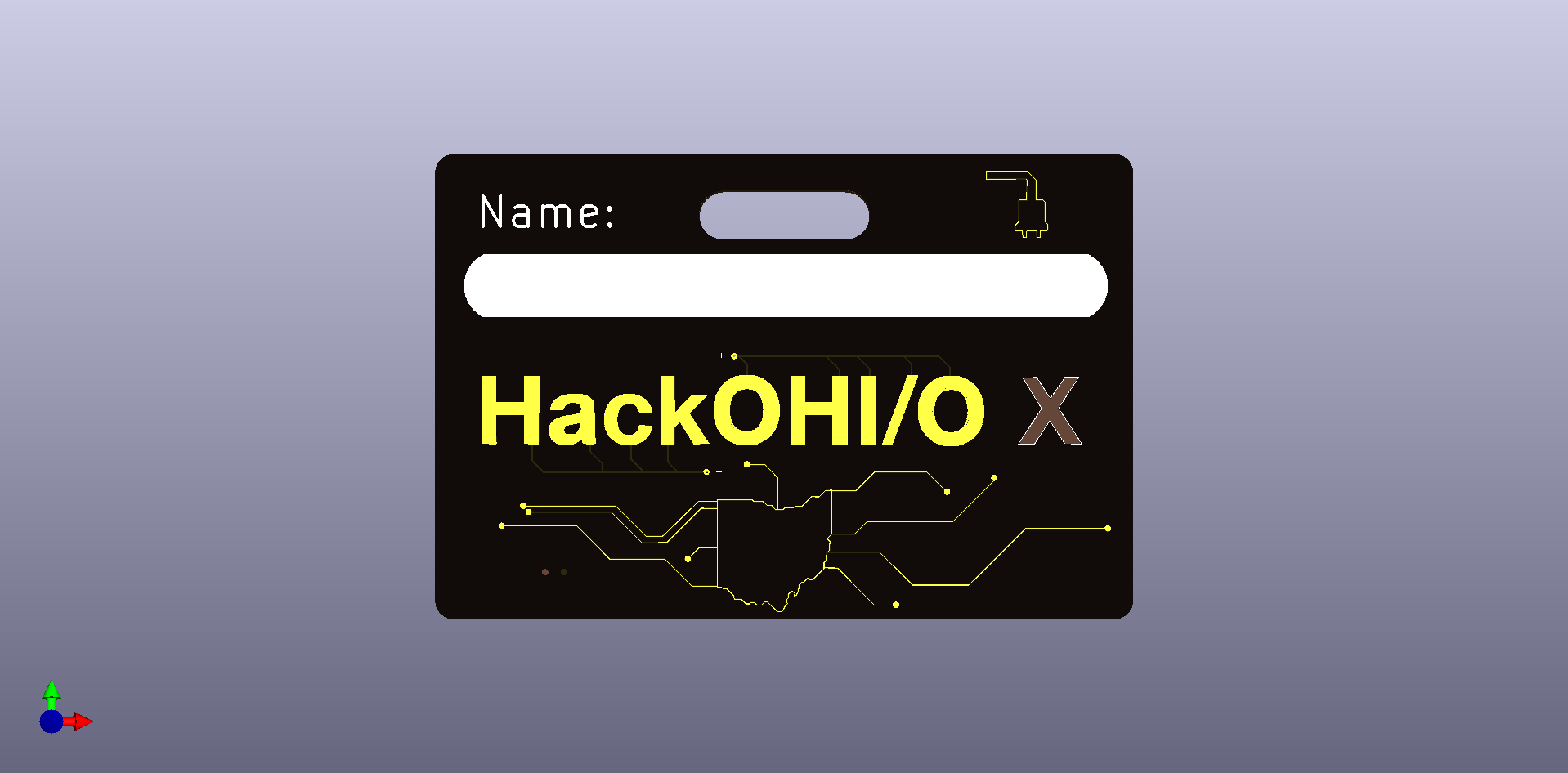 GitHub - NicholsMatt/HACK-OHIO-BADGES: PCB badges for HACK OHI/O X in ...