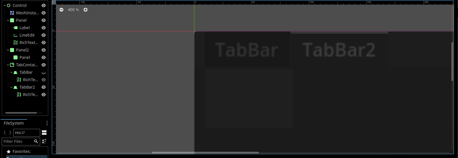 Control nodes don't cover other control nodes behind them · Issue #74448 · godotengine/godot ...