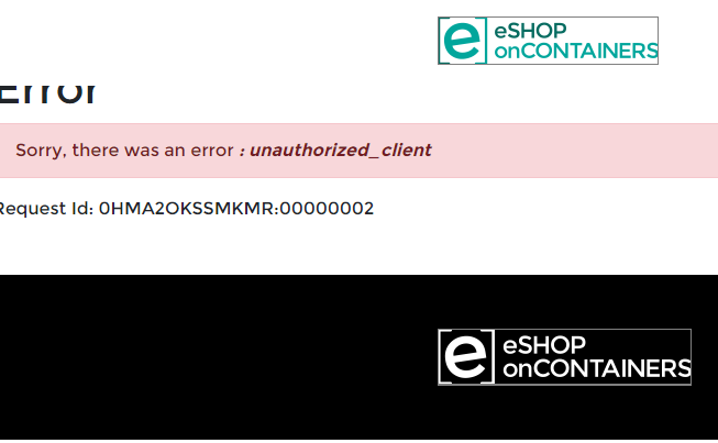 Swagger Auth Failing · Issue #586 · dotnet-architecture/eShopOnContainers · GitHub