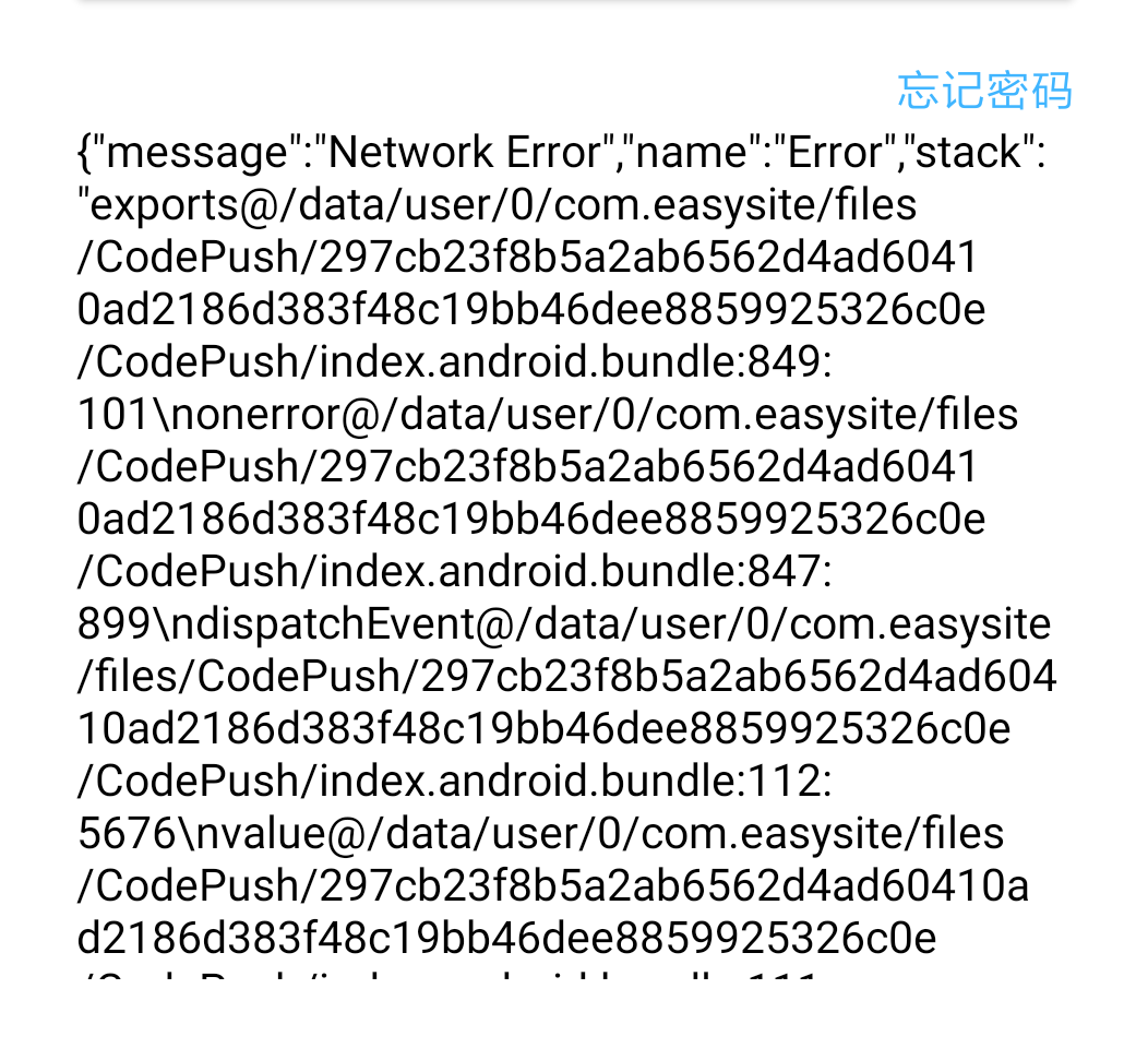Network error in axios and react-native after bundle release · Issue #2373 · axios/axios · GitHub