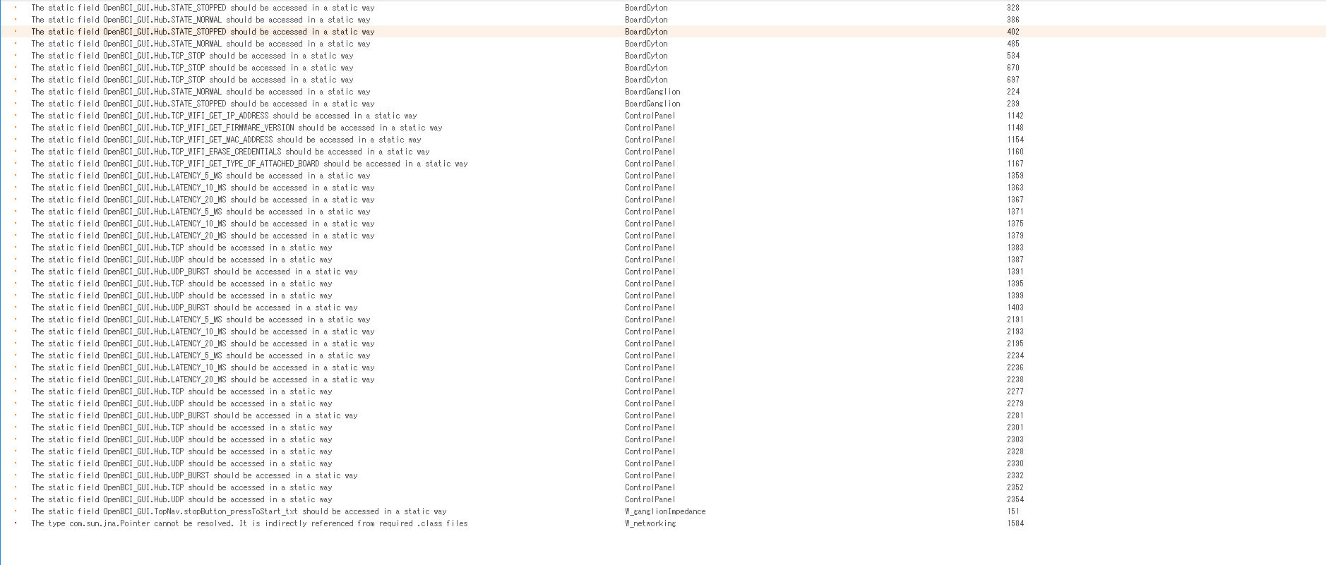 GUI hangs when trying LSL and when played by Processing IDE, hub does not work · Issue #316 ...