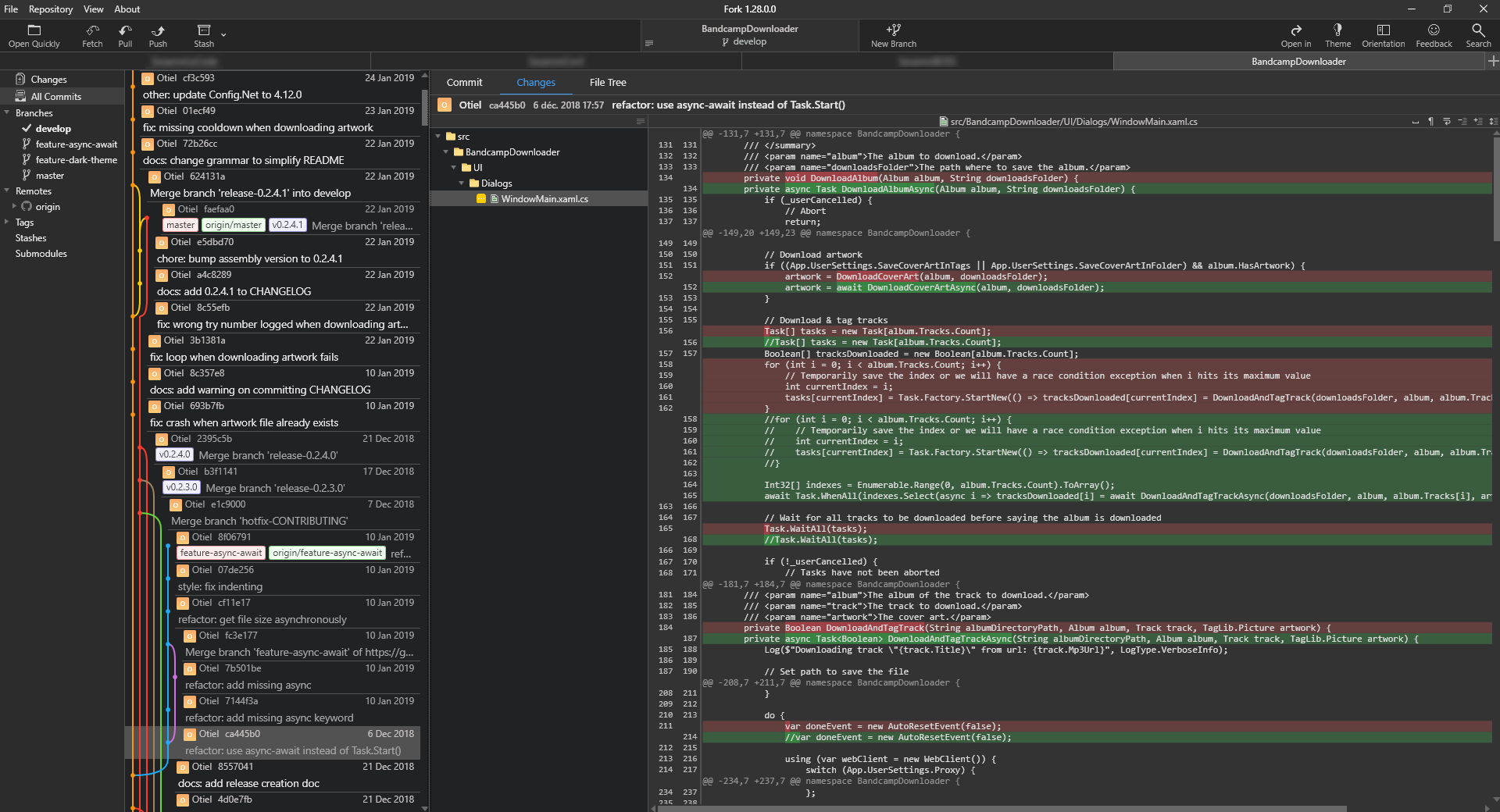 Alternative vertical layout · Issue #55 · fork-dev/TrackerWin · GitHub
