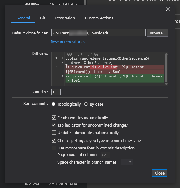 Could you please add title for preference window? · Issue #351 · fork-dev/TrackerWin · GitHub