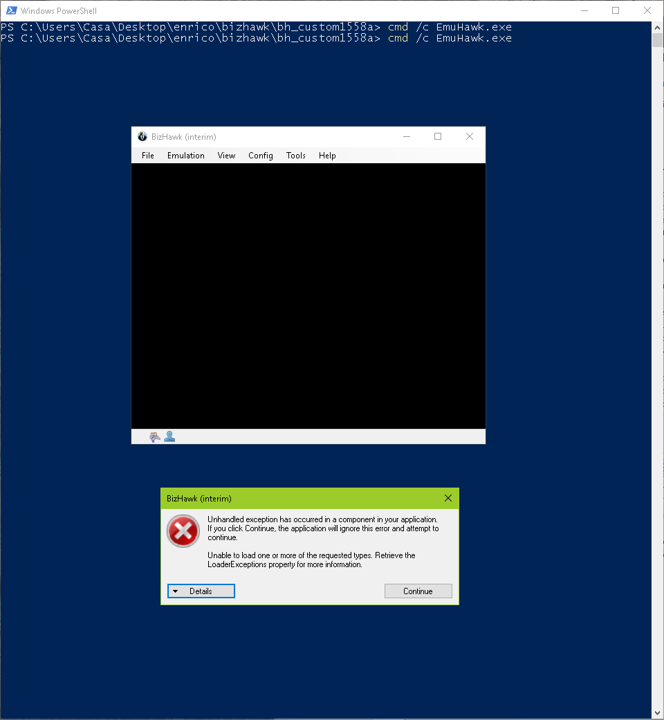 Tools tab throws exception · Issue #1558 · TASEmulators/BizHawk · GitHub