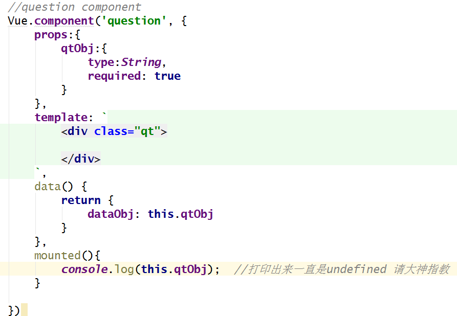 vue.js for循环里用组件，怎么通过props给子组件传值 · Issue #9512 · vuejs/vue · GitHub