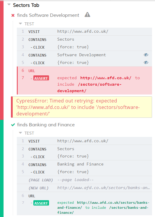 CypressError: Timed out retrying · Issue #5069 · cypress-io/cypress · GitHub