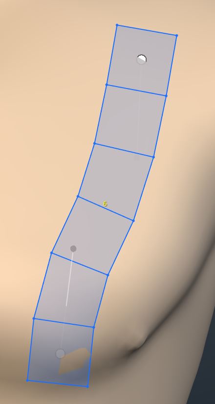 Visibility of the grey inner control point with Polystrips (RetopoFlow 2.0) · Issue #489 ...