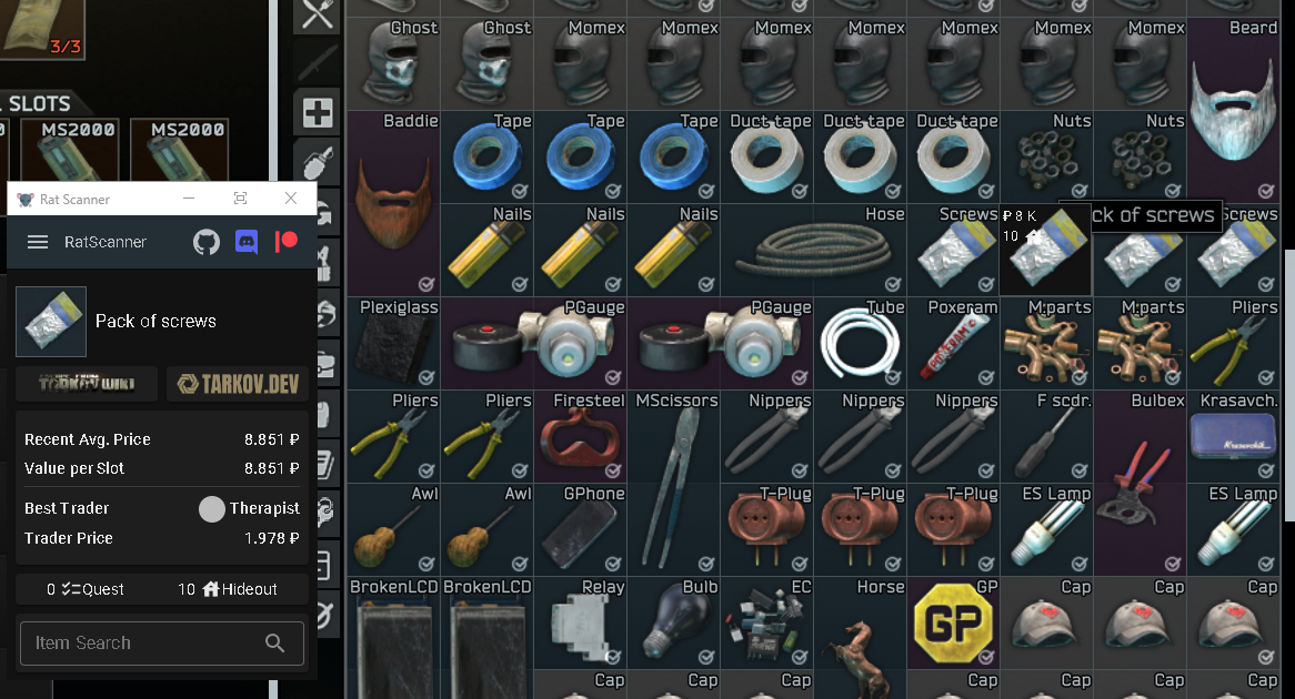 Item not showing correctly · Issue #478 · RatScanner/RatScanner · GitHub