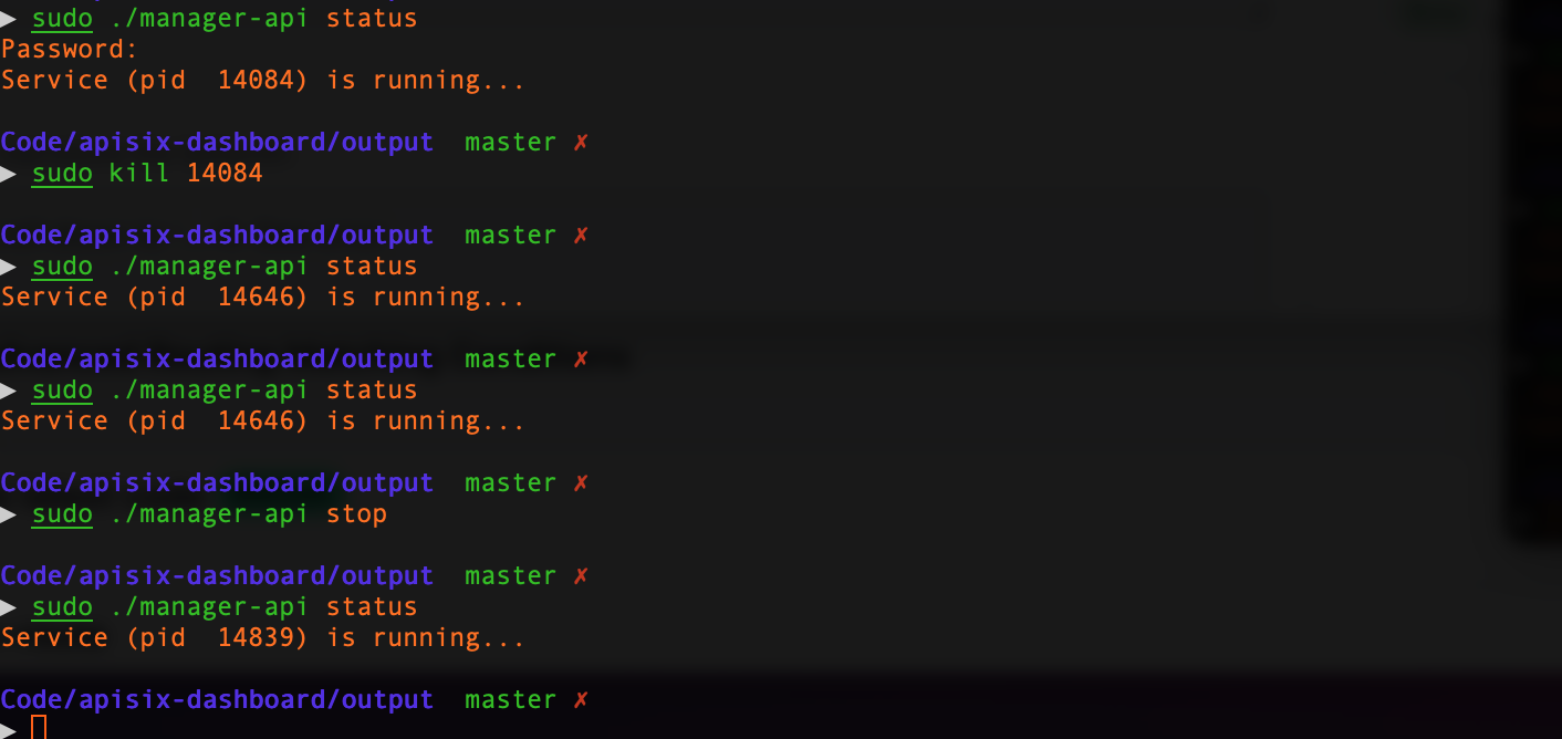 Bug Manager Api Services Can T Stop · Issue 2161 · Apache Apisix Dashboard · Github
