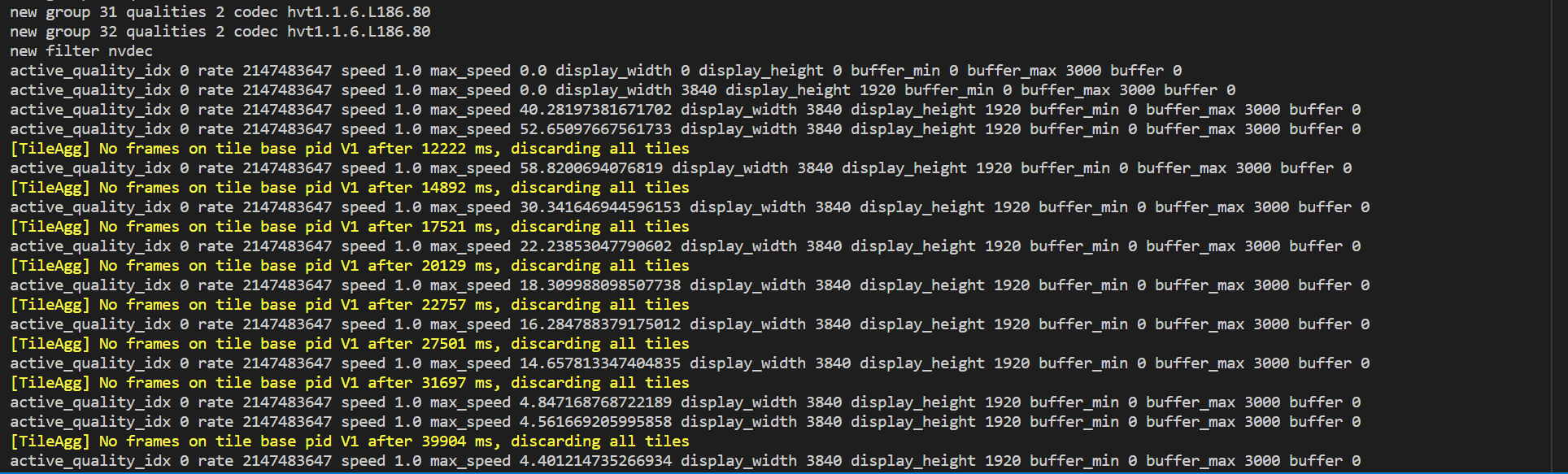 Tile based 360-degree video:When decoding tiles at the same bit rate, the decoding speed is ...