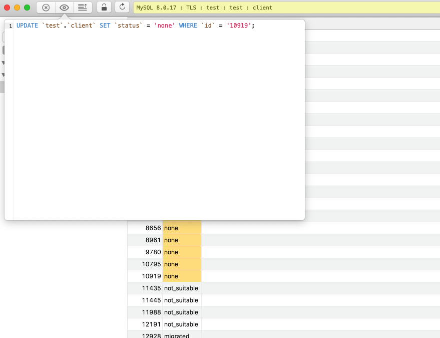 Only the last modification goes to the transaction · Issue #1477 · TablePlus/TablePlus · GitHub
