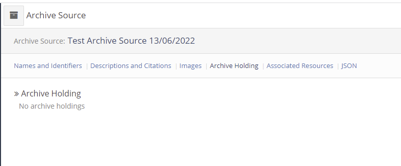 Archive Holding values not displaying · Issue #995 · archesproject/arches-her · GitHub