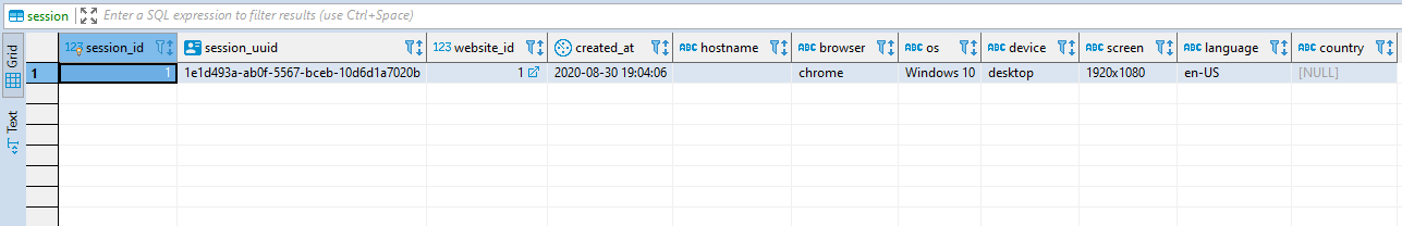 Error in endpoint api/website/[id]/metrics · Issue #82 · umami-software/umami · GitHub