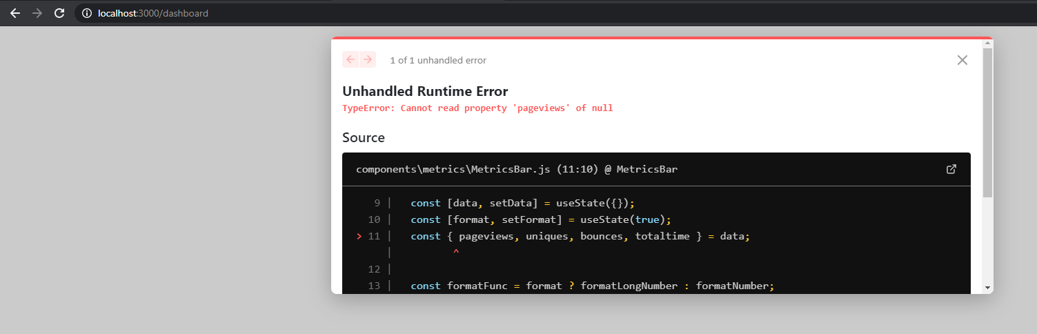 Error in endpoint api/website/[id]/metrics · Issue #82 · umami-software/umami · GitHub