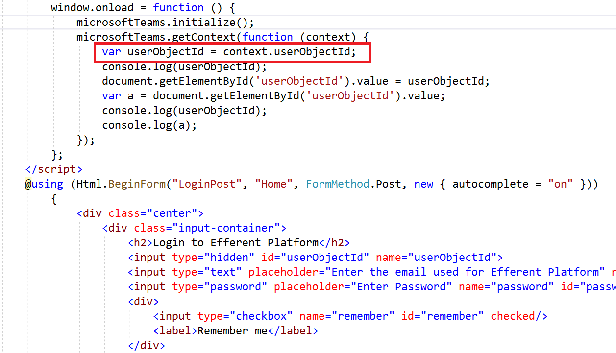 microsoftTeams.getContext is not called in MessageExtension ...