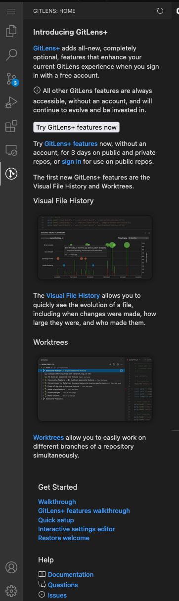 Can't Get Past Welcome Screen · Issue #1919 · gitkraken/vscode-gitlens · GitHub