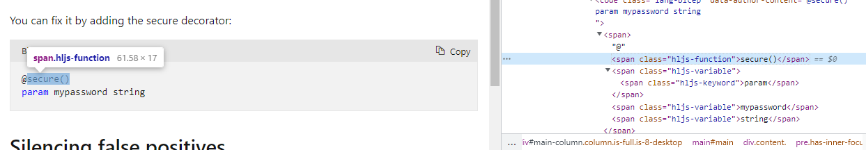 github colorization doesn't handle pragmas · Issue #7835 · Azure/bicep · GitHub