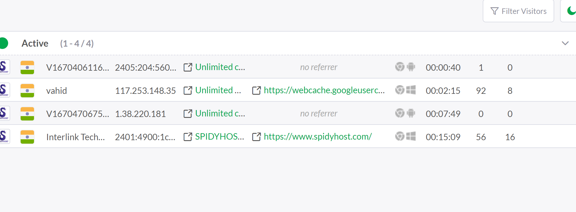 How to see live visitors ? · Issue #6036 · chatwoot/chatwoot · GitHub