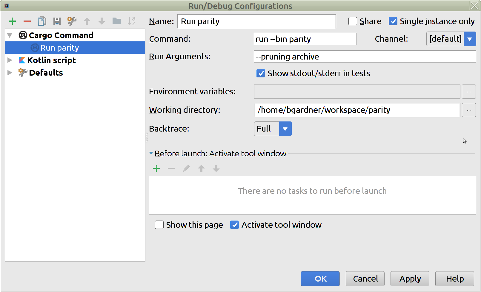 It Is Not Possible To Debug Applications With Command Line Parameters · Issue 1587 · Intellij