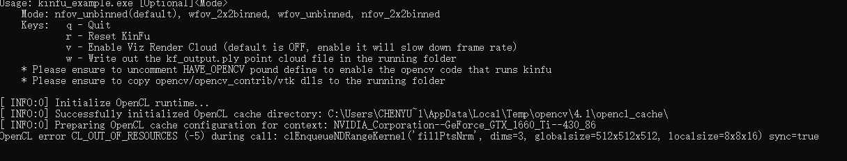 A Bug In Kinfu Sample · Issue 758 · Microsoft Azure Kinect Sensor Sdk · Github