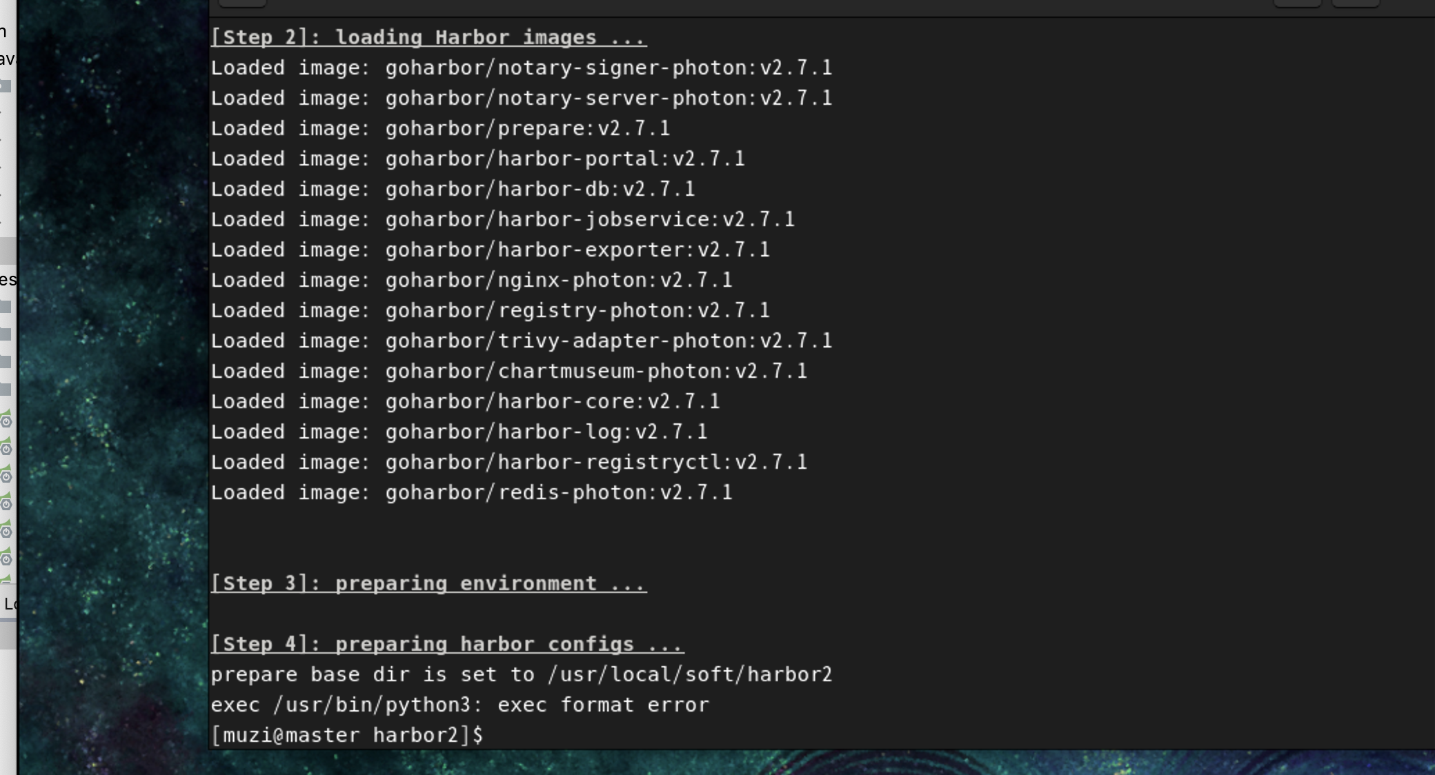 when i use macbook m1 (centos9) to install harbor2.7.1 or 1.10.17, all failed! · Issue #18478 ...