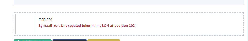 Unexpected token - ungültige Antwort beim Upload · Issue #8 ...