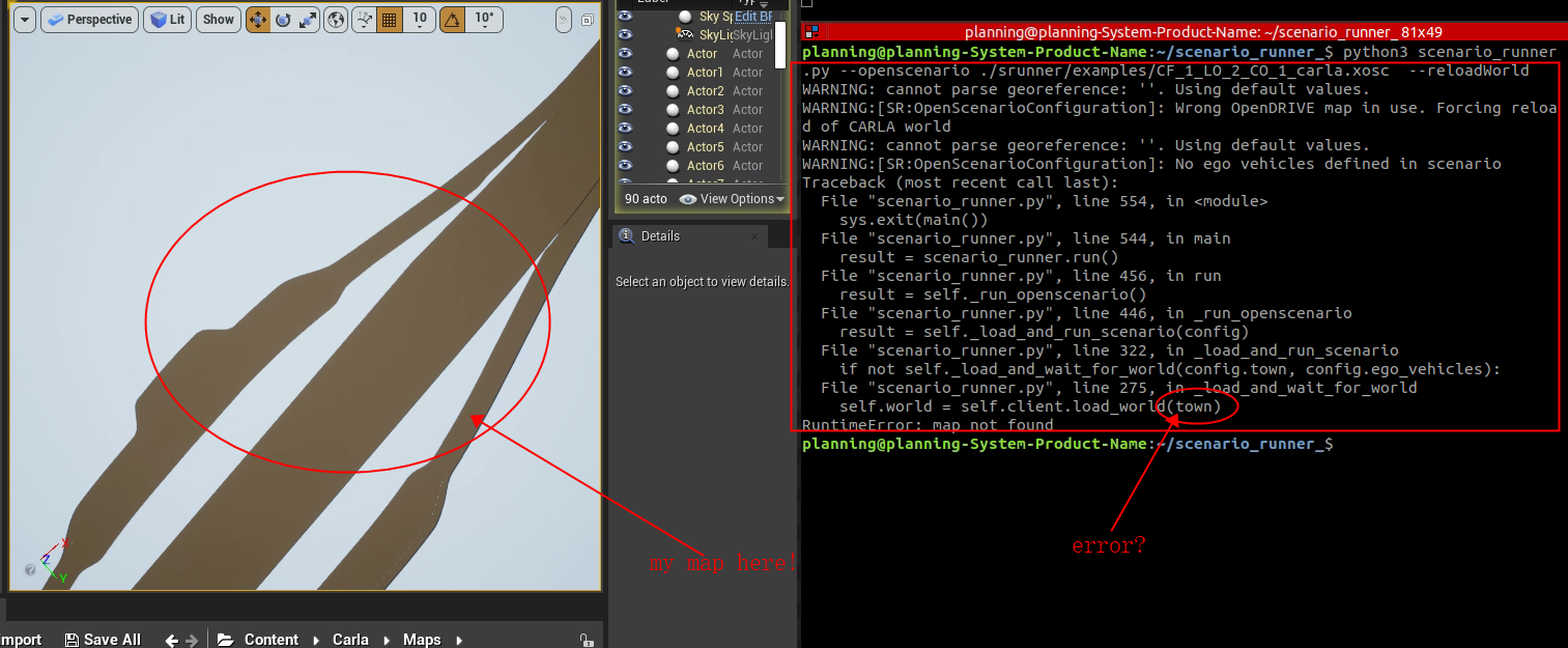 Have problems when using my own xosc&xodr files · Issue #618 · carla-simulator/scenario_runner ...