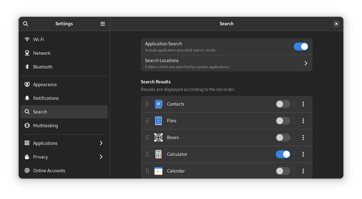 [BUG] gnome-calculator search provider does not work in gnome-shell · Issue #278 · fedora ...