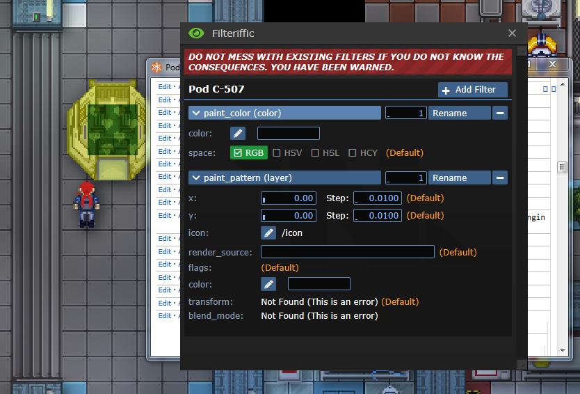 Filterific is kinda broken · Issue #10371 · goonstation/goonstation · GitHub