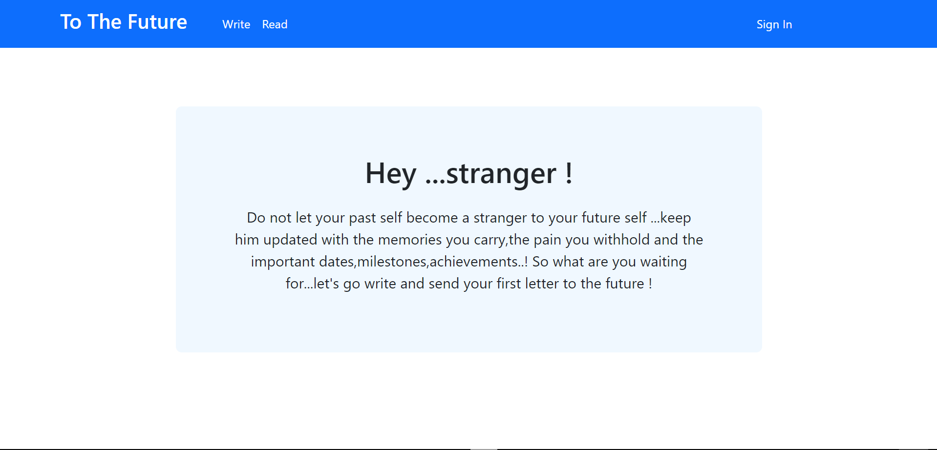 GitHub - Bhavana-Jami/to_the_future_reactjs: Bootstrap,reactjs,css