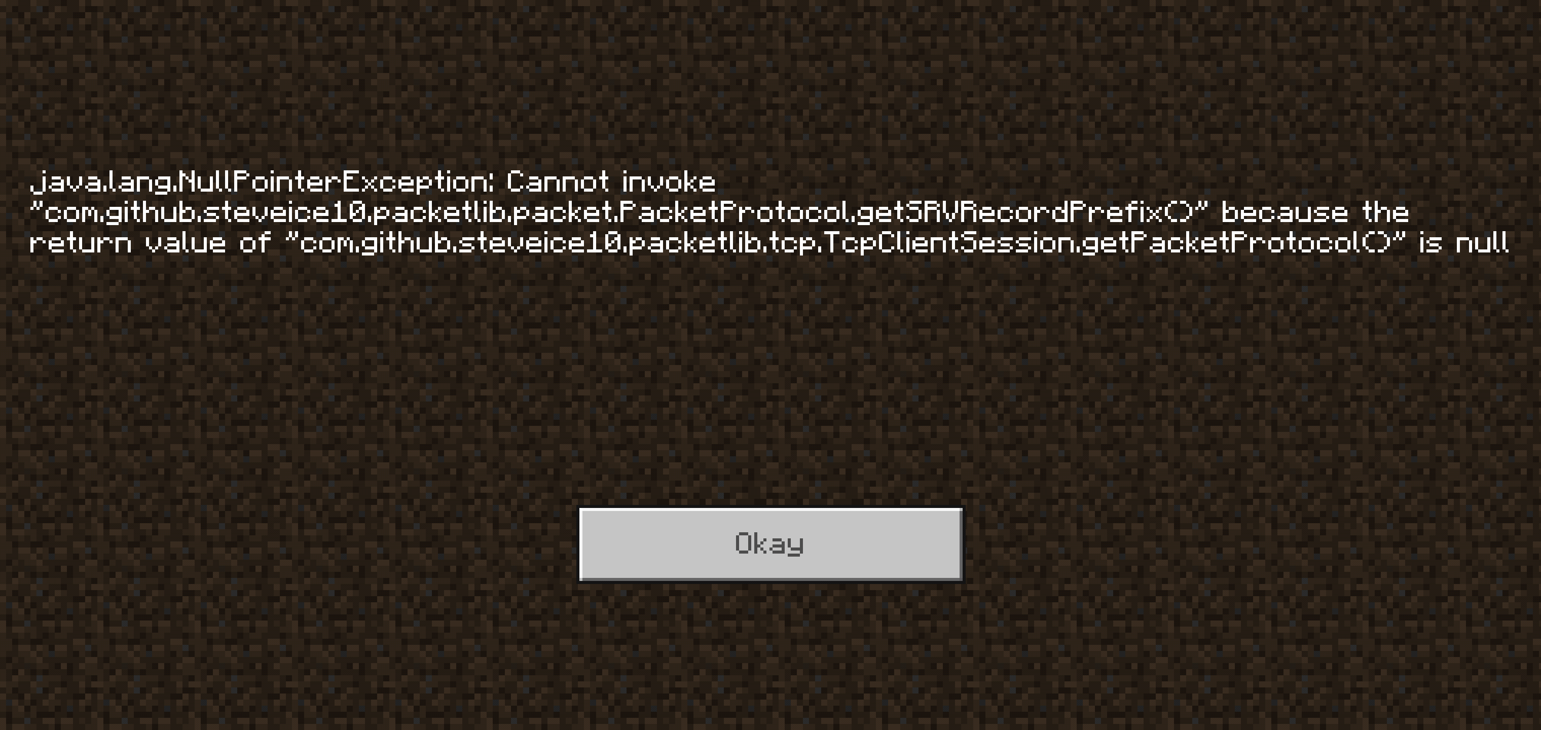 Error on Join · Issue #2458 · GeyserMC/Geyser · GitHub