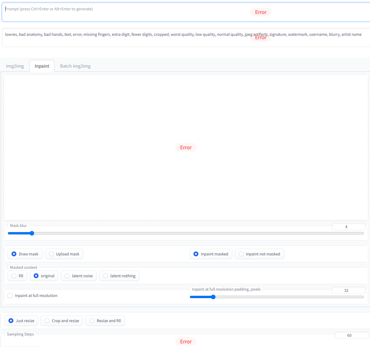 The imprint function does not work · Issue #2716 · AUTOMATIC1111/stable-diffusion-webui · GitHub