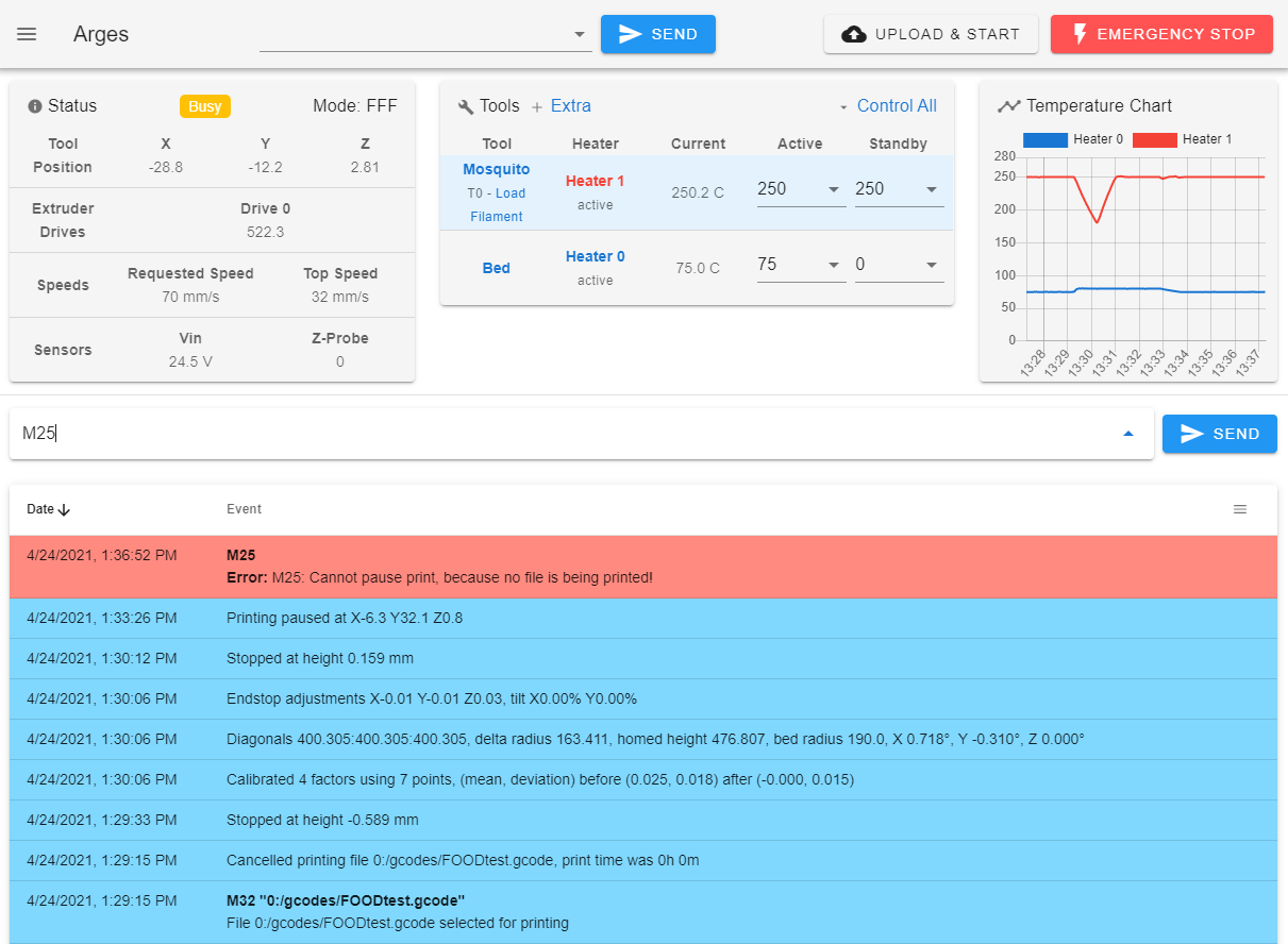 Print finished after pause from sd card · Issue #508 · Duet3D/RepRapFirmware · GitHub