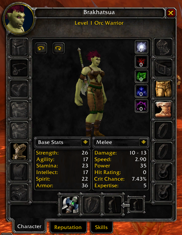 Warrior Possible Few Base Stats Wrong · Issue 28298 · Trinitycore