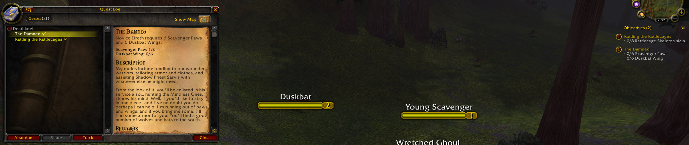 Forsaken Starter quests not counting correctly · Issue #13513 · azerothcore/azerothcore-wotlk ...