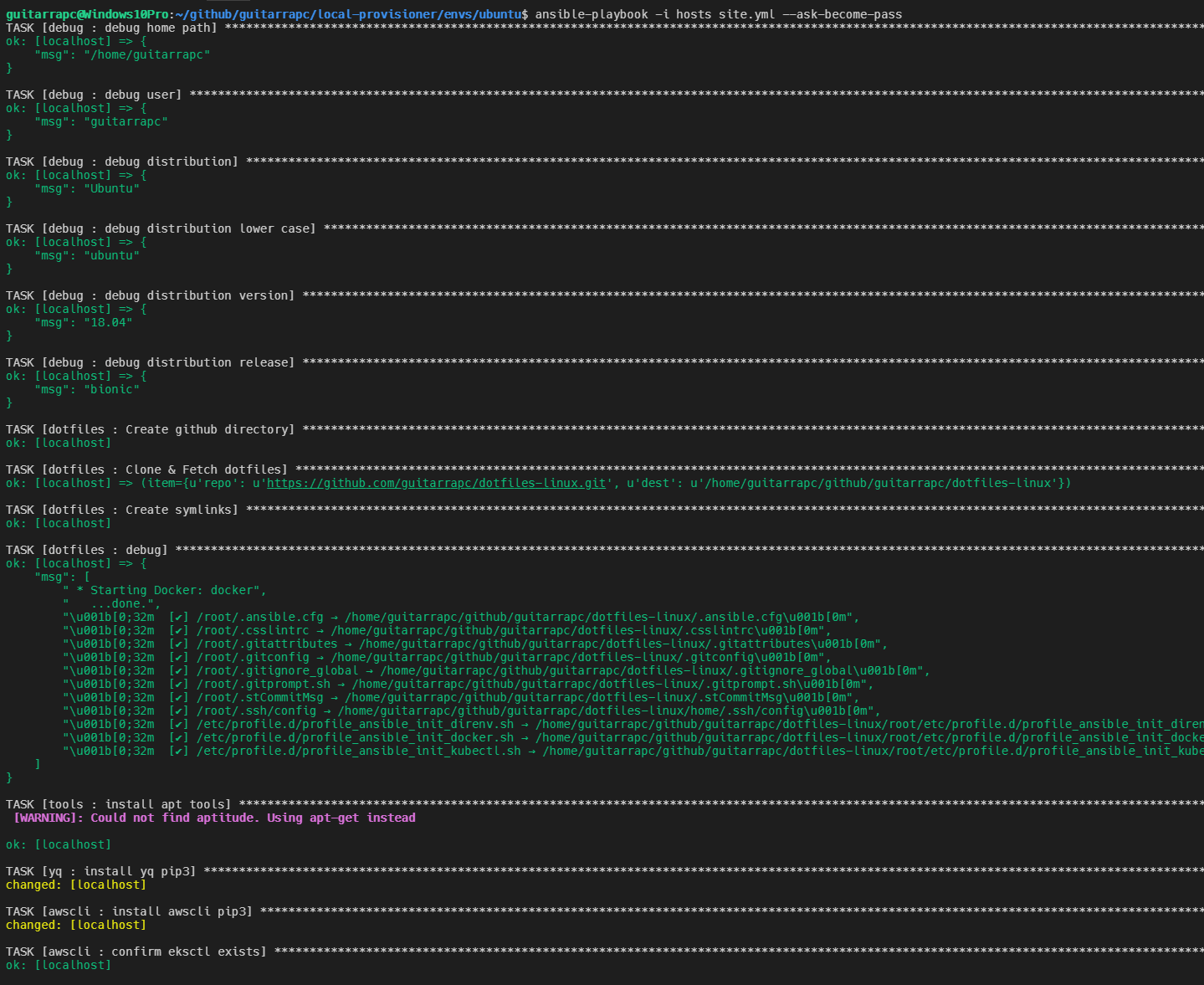 GitHub - guitarrapc/local-provisioner: local dev env provisioner