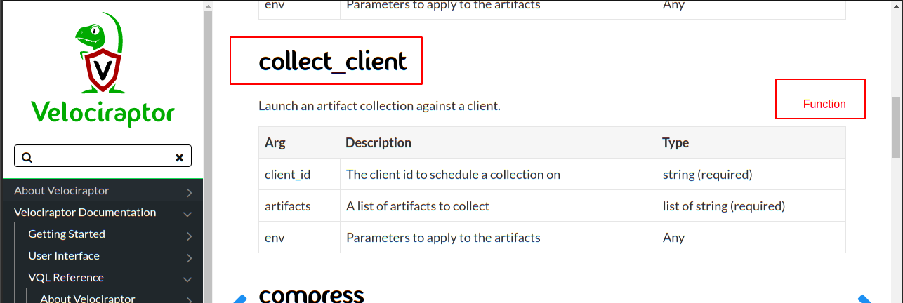 Running server artifacts from the commandline · Issue #347 · Velocidex/velociraptor · GitHub