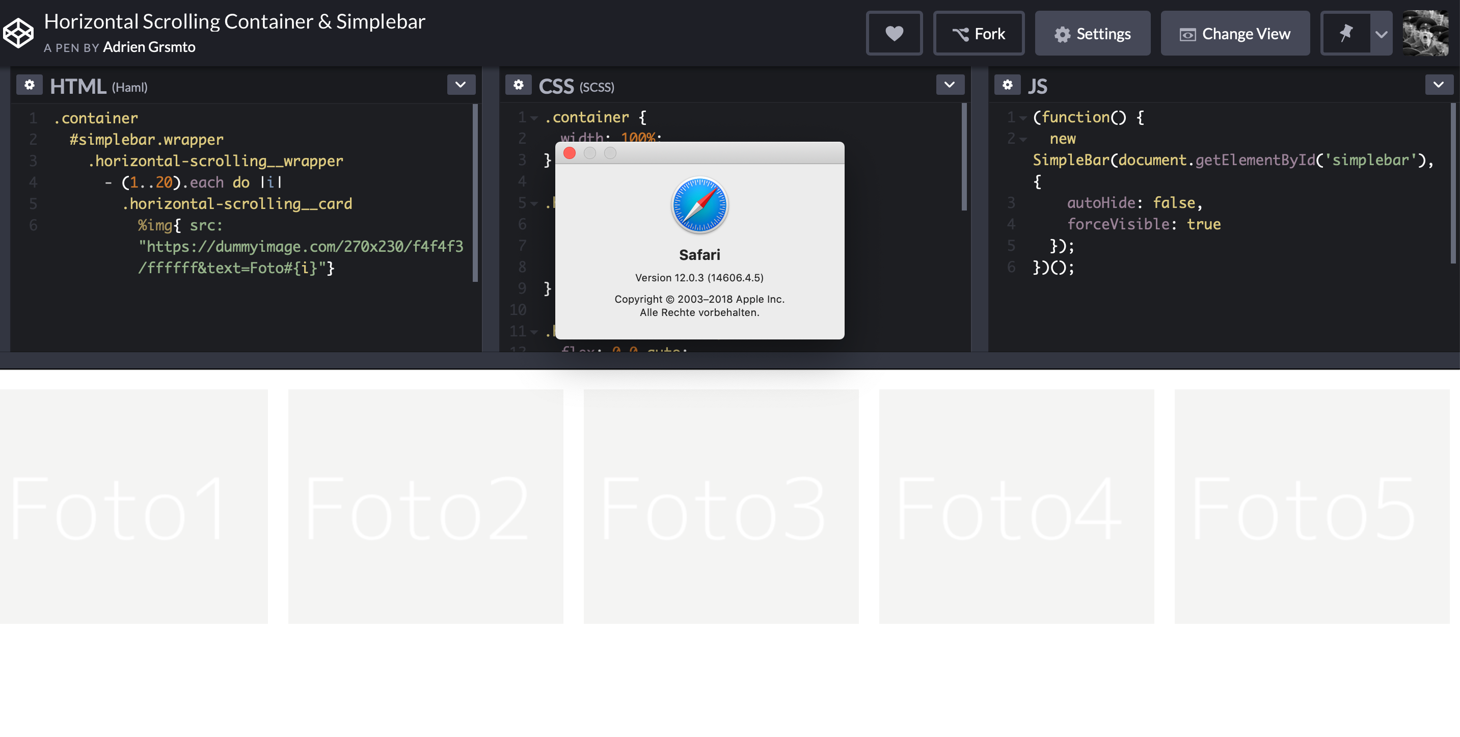 Horizontal Scrolling Container · Issue #277 · Grsmto/simplebar · GitHub