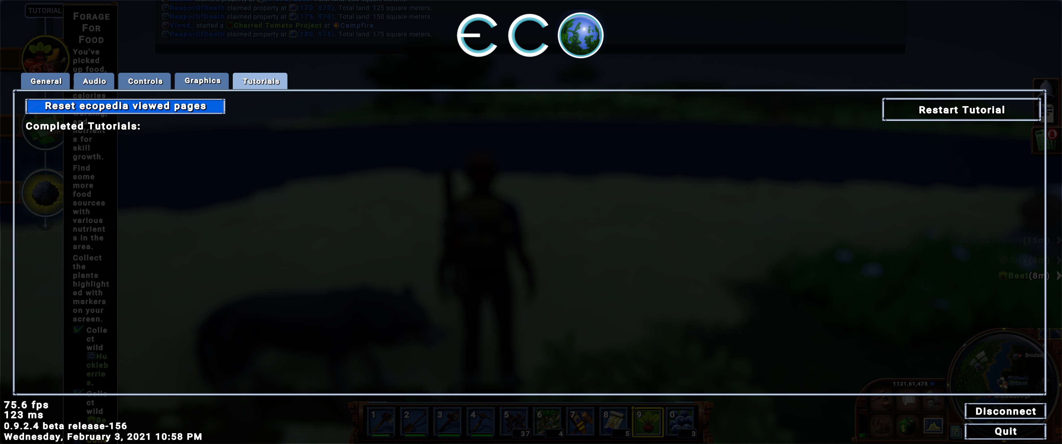USER ISSUE: Tutorial Window View Width Very Small · Issue #21052 · StrangeLoopGames/EcoIssues ...