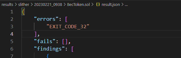 Nonzero exit code issue when running slither. · Issue #152 · smartbugs/smartbugs · GitHub