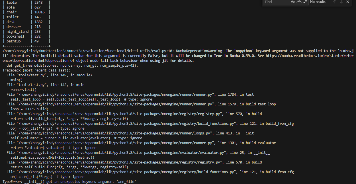 [Bug] Imvoxelnet: __init__() got an unexpected keyword argument 'ann_file' · Issue #2723 · open ...