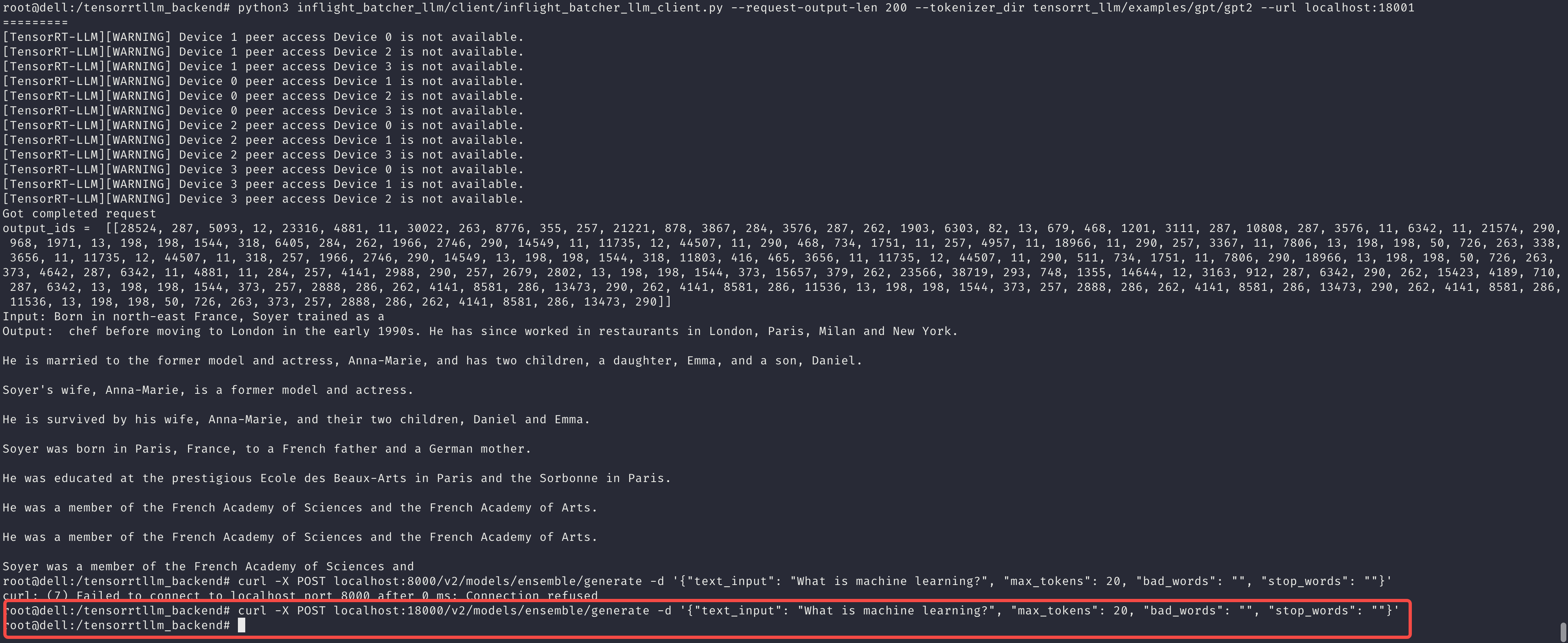 How To Load Llama I Tried But I Got An Error · Issue 40 · Triton Inference Server Tensorrtllm