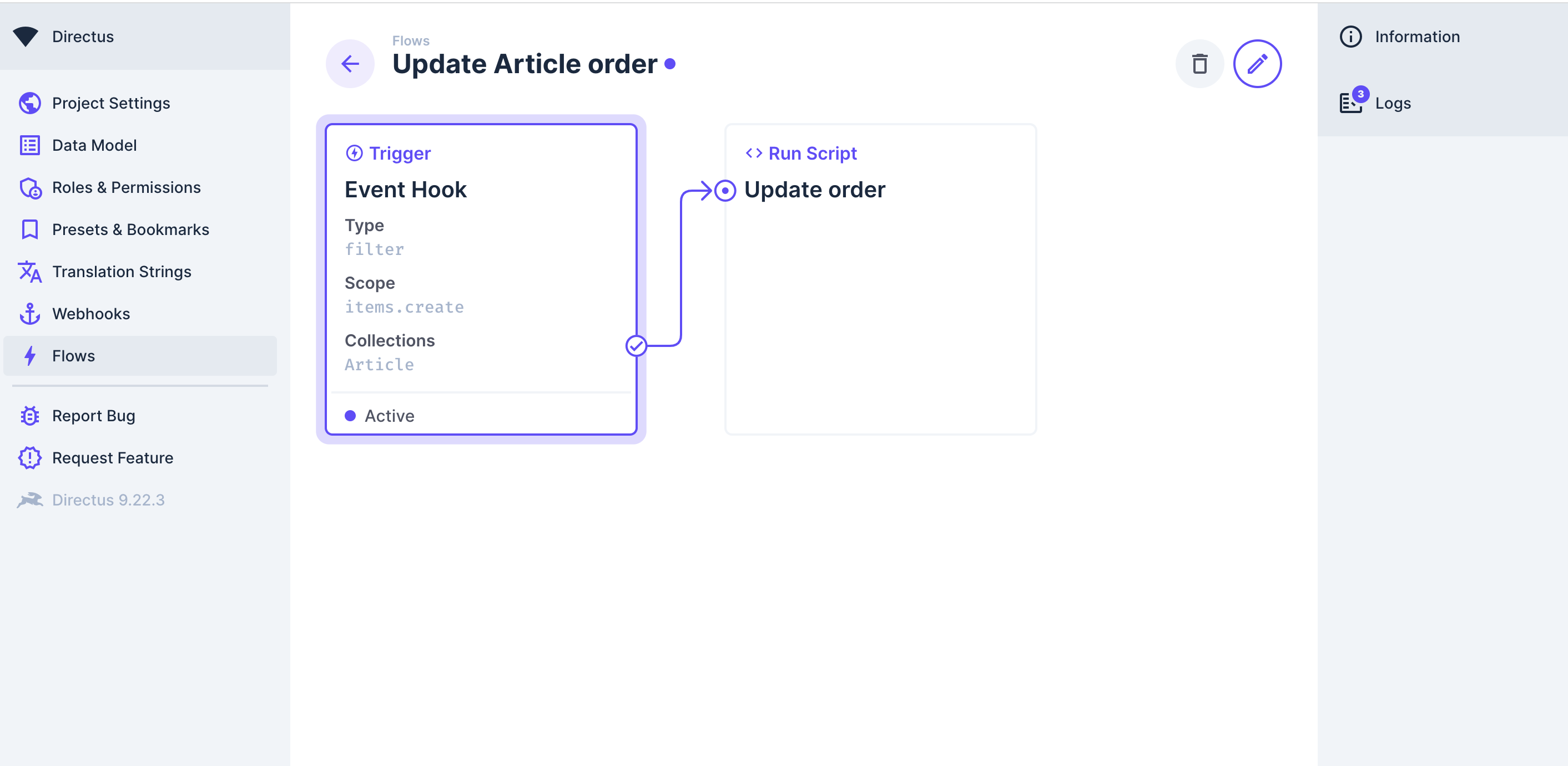 Directus Flows Are Not Updating The Revision While Creating A 9994