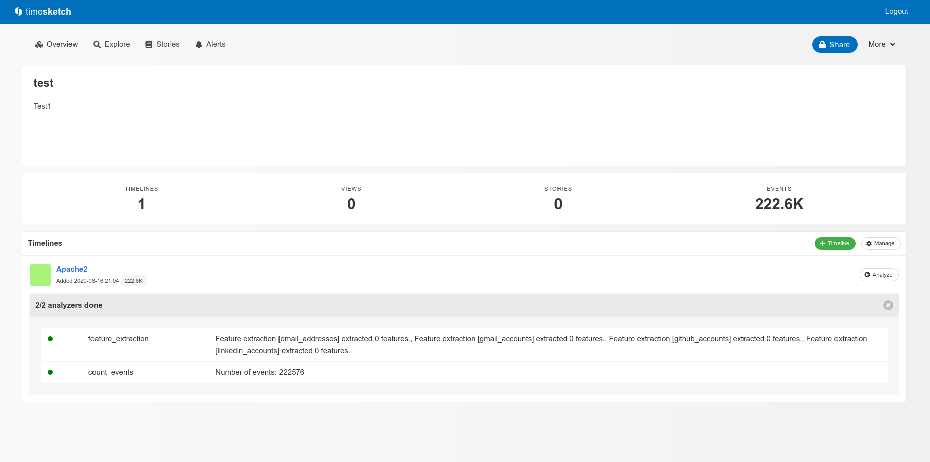 UI: Notification/Alert window · Issue #1263 · google/timesketch · GitHub
